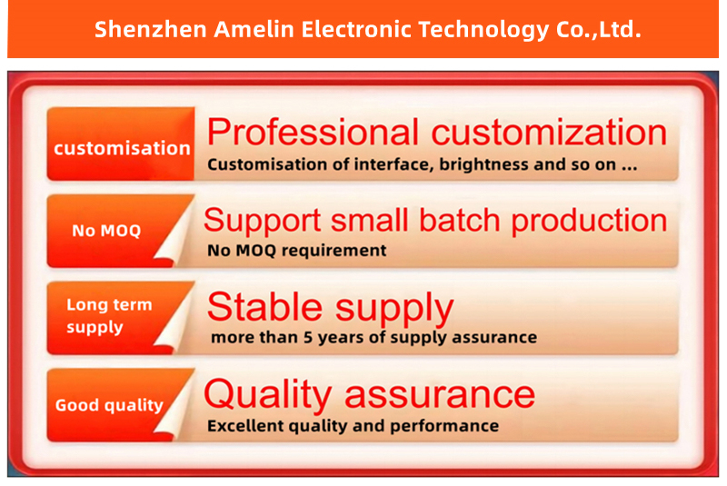 AML050YMM-CTP-HDMI 5-inch round screen LCD touch screen 1080 * 1080 ...